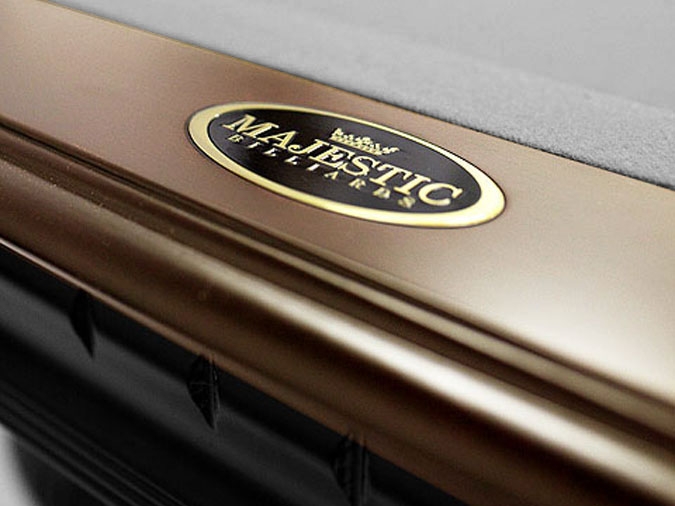 Pinnacle Two Tone black pool table